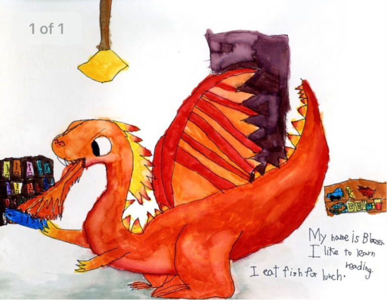 Art World School Student Wins 2023 Scholastic Dragon in My Classroom ...