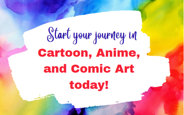 Our New Cartoon, Anime, and Comic Art Class